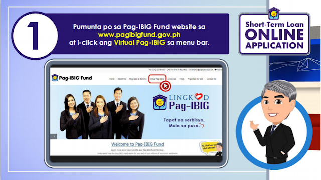 Step by Step Guide for Pag-ibig Short Term Loan - Online Application ...