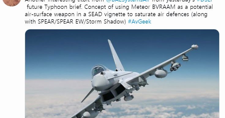 JaeSan's Aeronautics: Meteor as New Anti-Radar missile for SEAD?