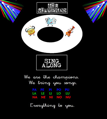 .: Sing along syllabic song