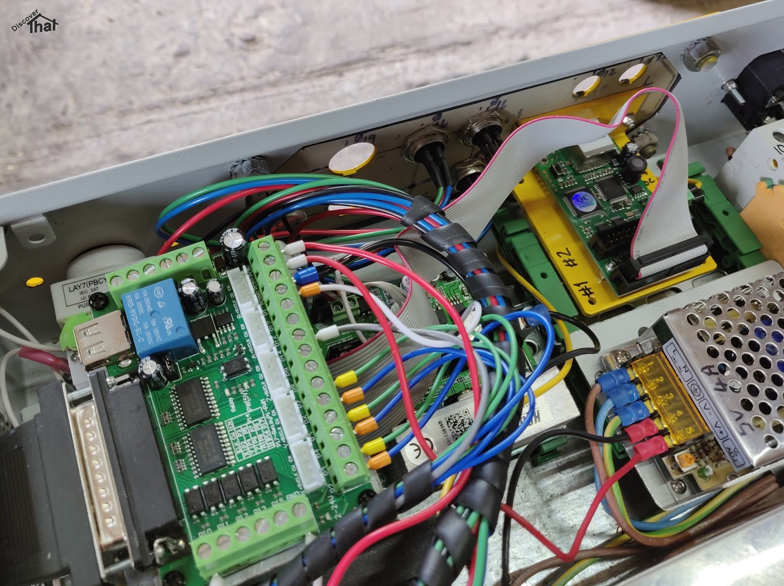DiscoverThat - Journal: CNC controller enclosure - Shapecut part 3
