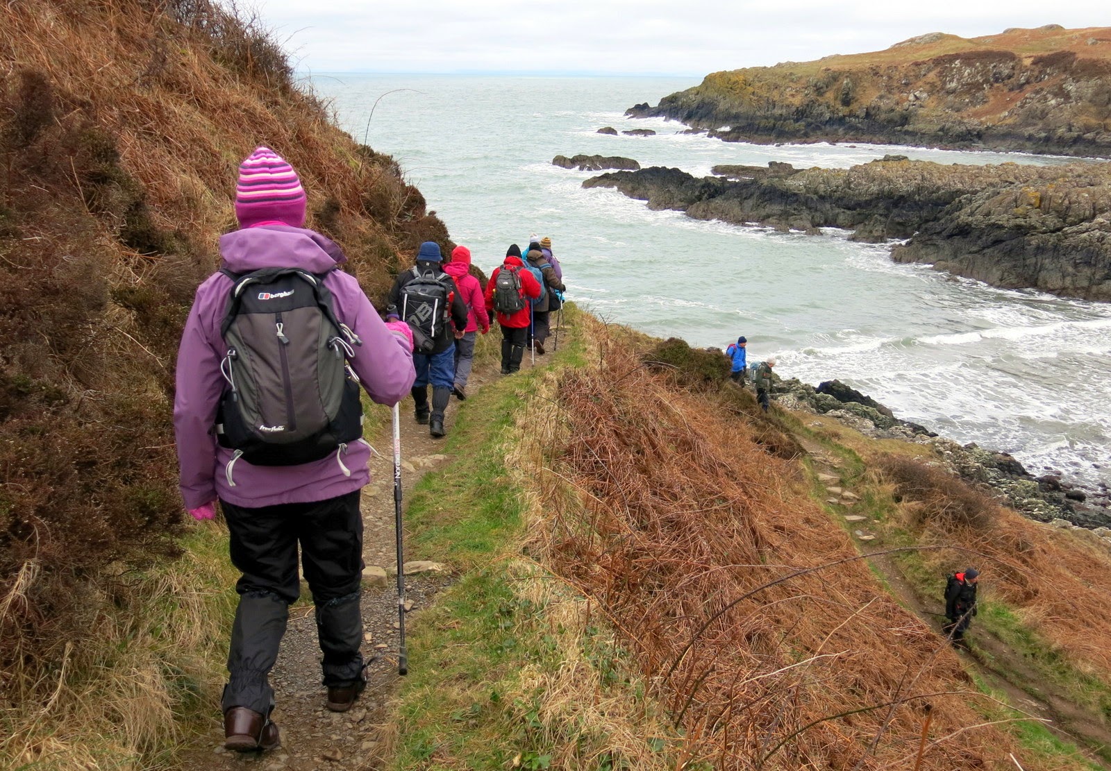 The Glebe Blog: Wigtownshire Ramblers Portpatrick Circular March 2014