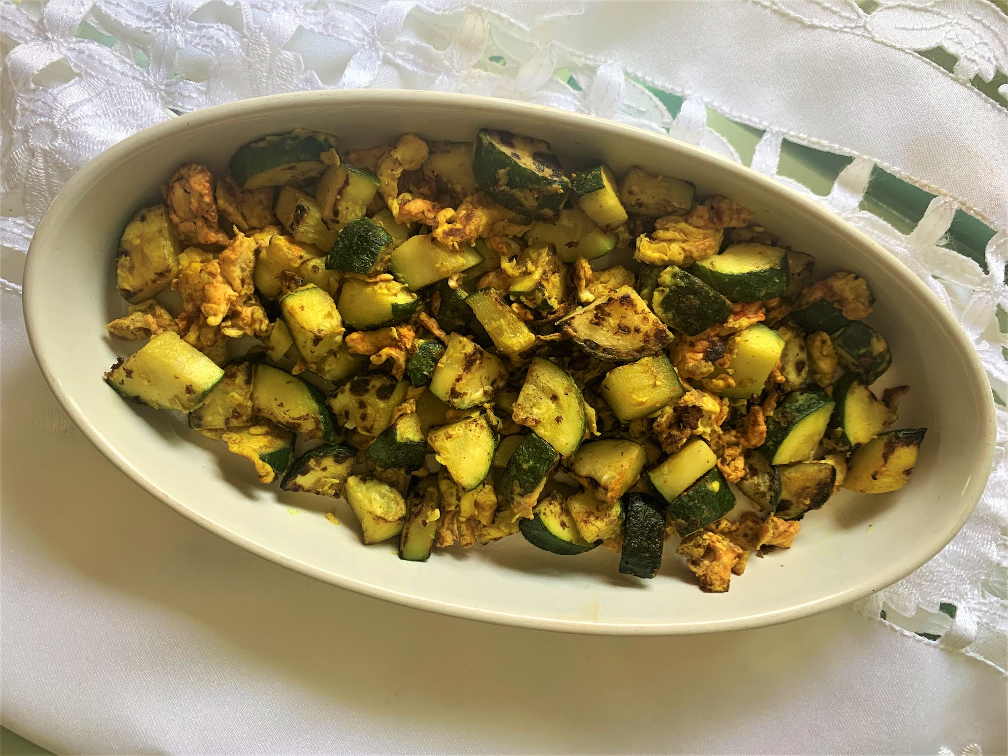 Recetario Spanglish para mis hijos: Revuelto de zucchini con huevo y ...