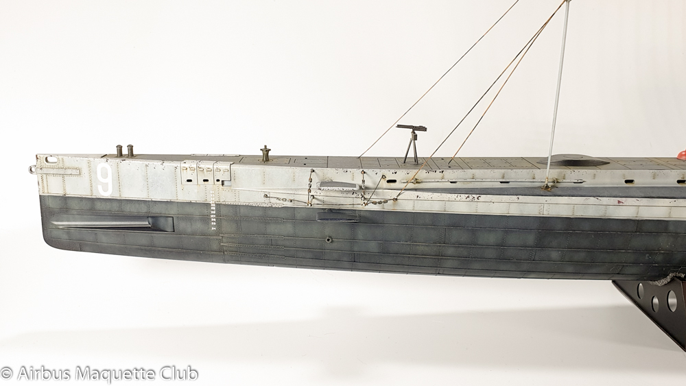 Airbus Maquette Club: [Das Werk] WWI German U-Boat SM U9 au 1/72 par Paul