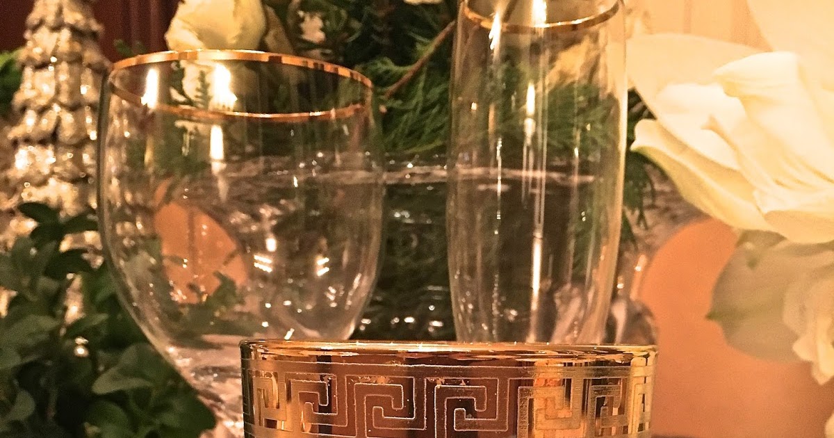 vignette design: A Greek Inspired Christmas Tablescape