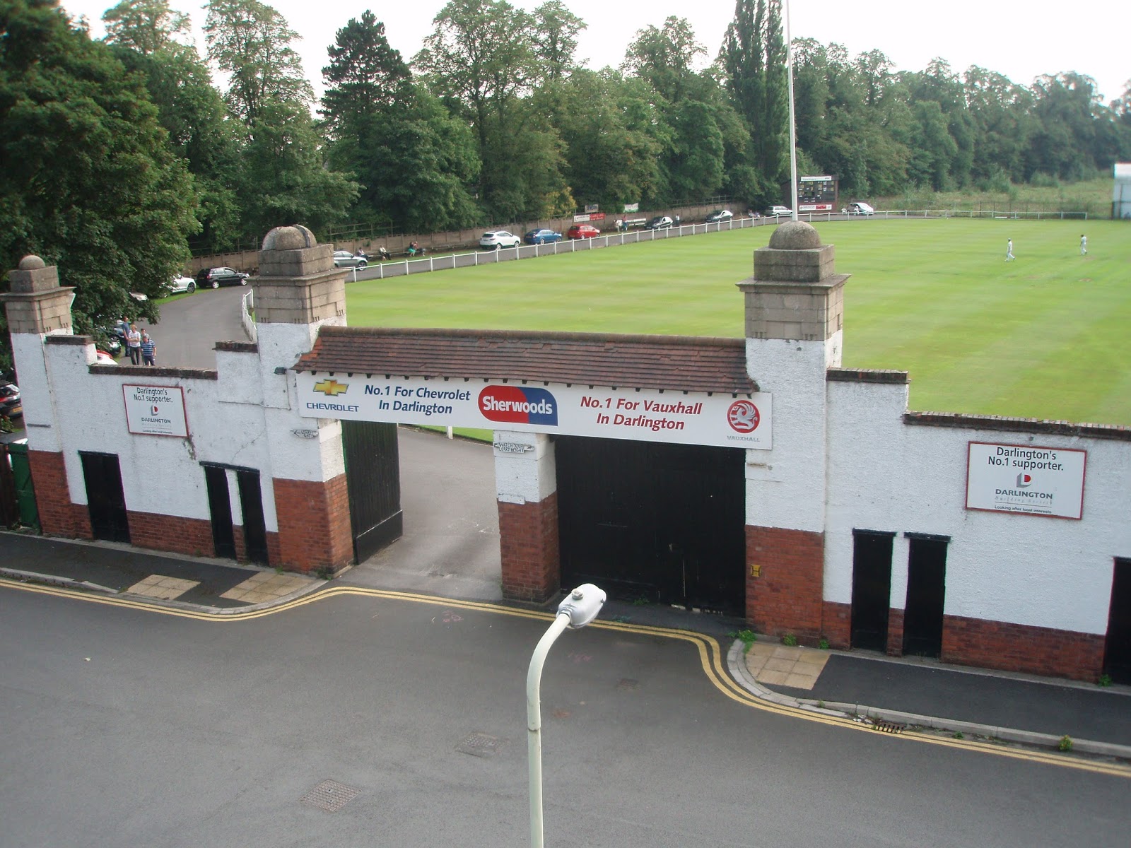 Darlington Blog from South Terrace: Feethams Twin Towers