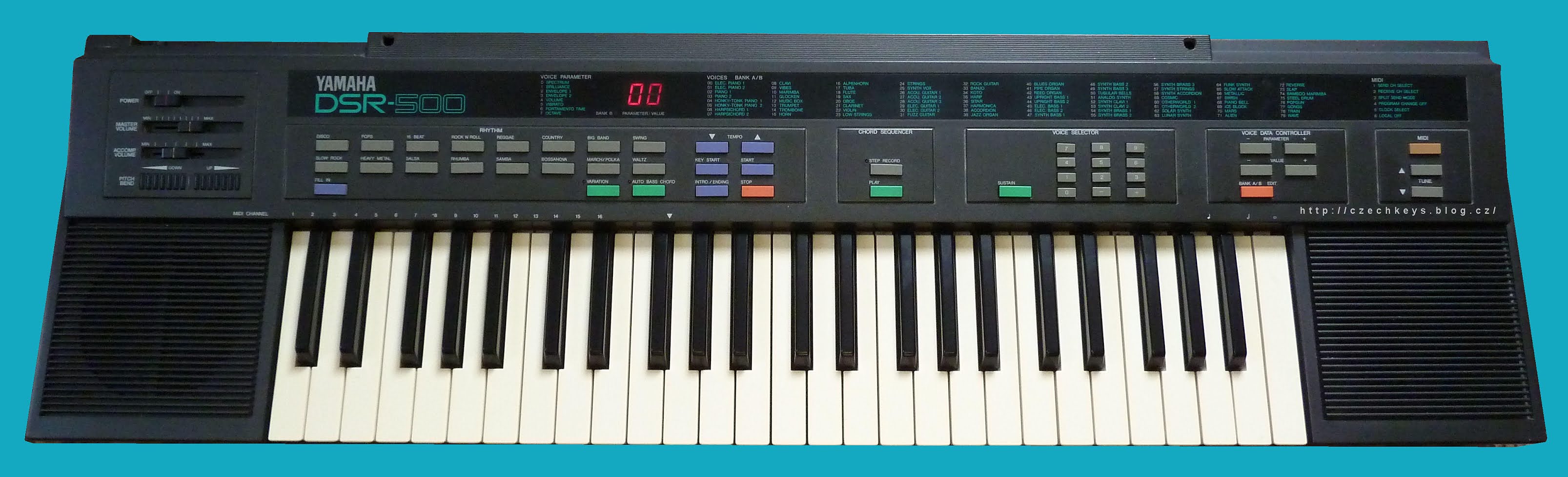 Yamaha DSR-500 + ukázka