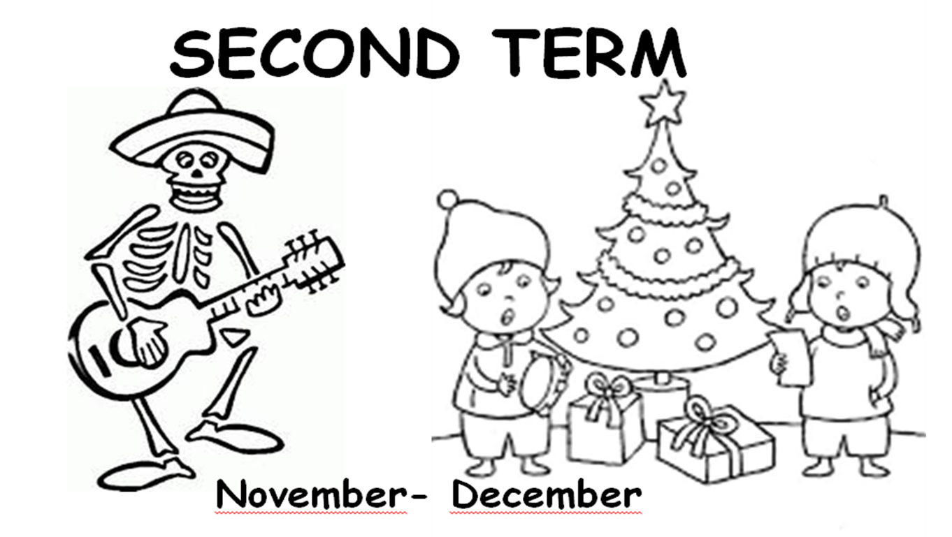 ENGLISH SECOND GRADE B: Cover 2nd Term