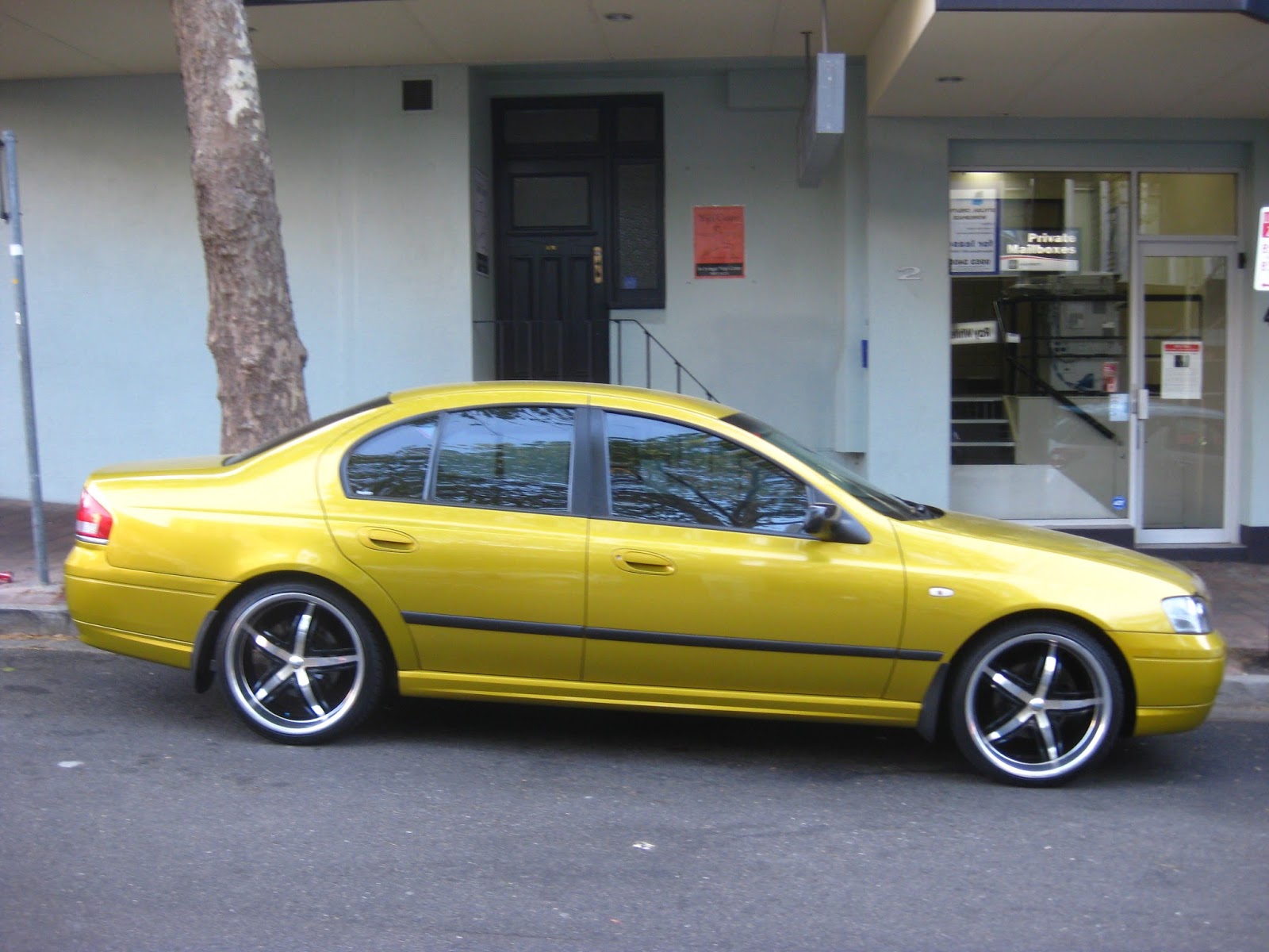 Aussie Old Parked Cars: 2002 Ford BA Falcon XT V6