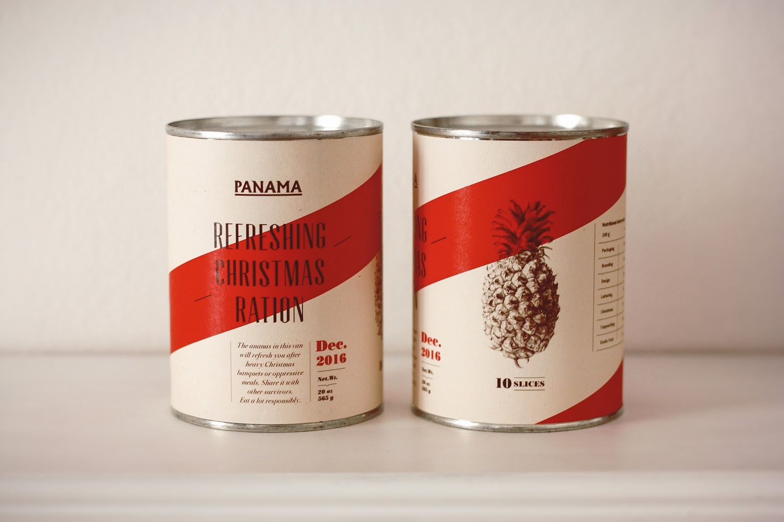 Refreshing Christmas Ration – Packaging Of The World