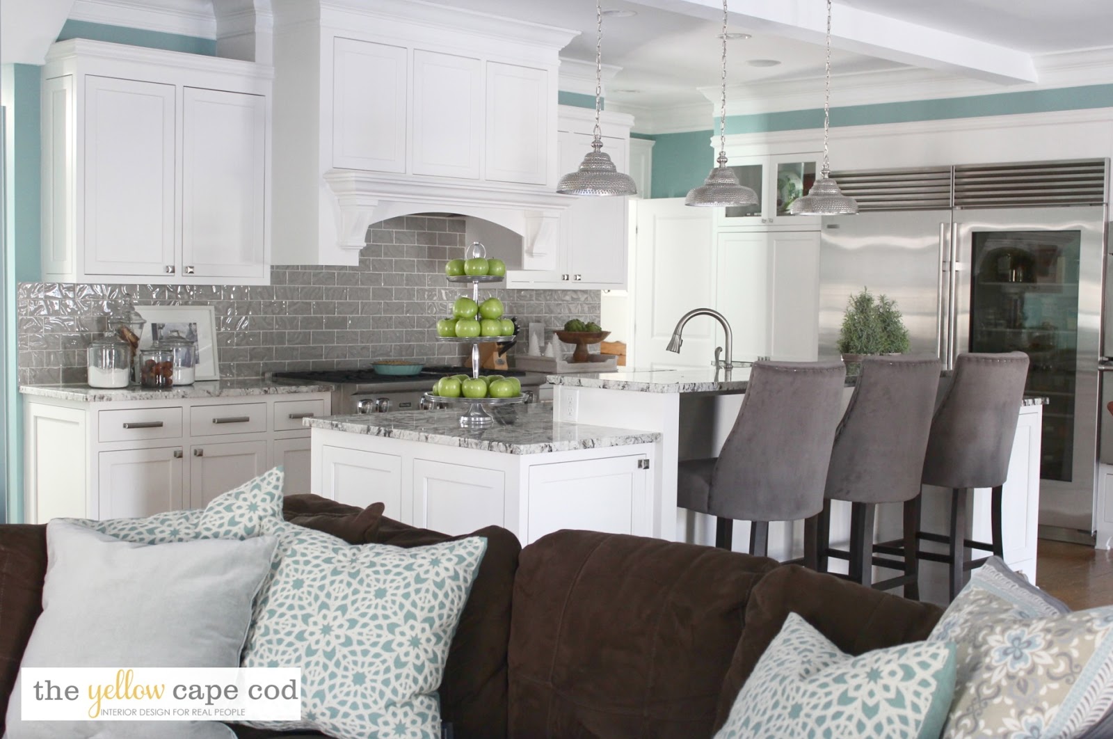 The Yellow Cape Cod: Dramatic Kitchen Makeover Reveal~Before and After
