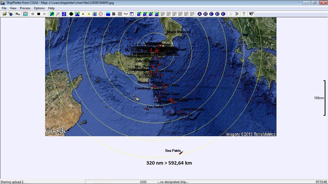 Share AIS signals on aprs.fi