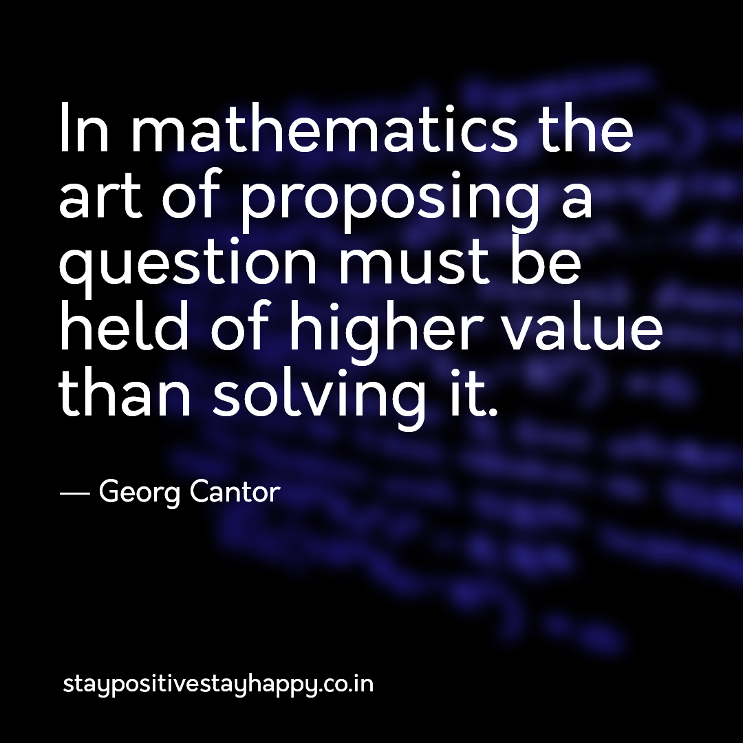 Mathematics Day Quotes/ Most Genius Quotes by Great Mathematician of ...