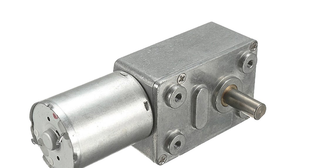 Gear Motor High Torque Reversible Turbo Worm 12 V 0.6 Rpm DC Low Speed ...