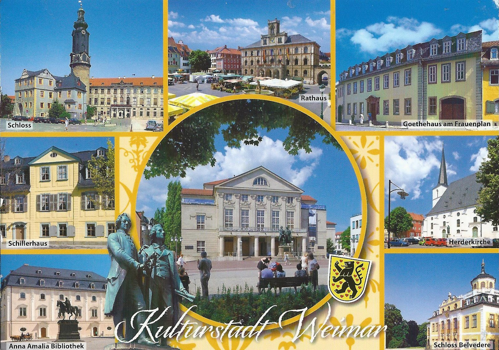 A Journey of Postcards: Classical Weimar | Germany