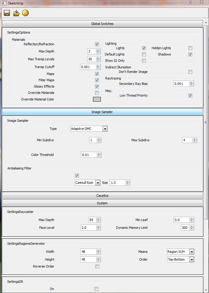Azri3d's Max and Sketchup Tutorial: Sketchup-Daytime Vray exterior Setting