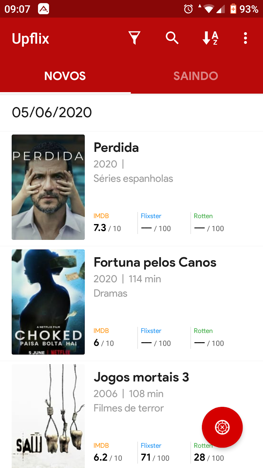 Upflix - Fica a par das novidades da Netflix - ITO - NETthings