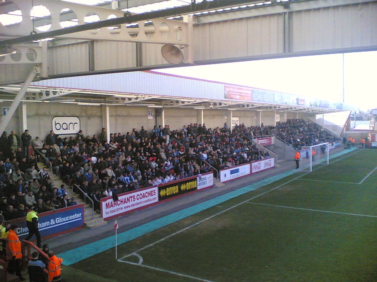 The Wycombe Wanderer: Cheltenham Town - Whaddon Road