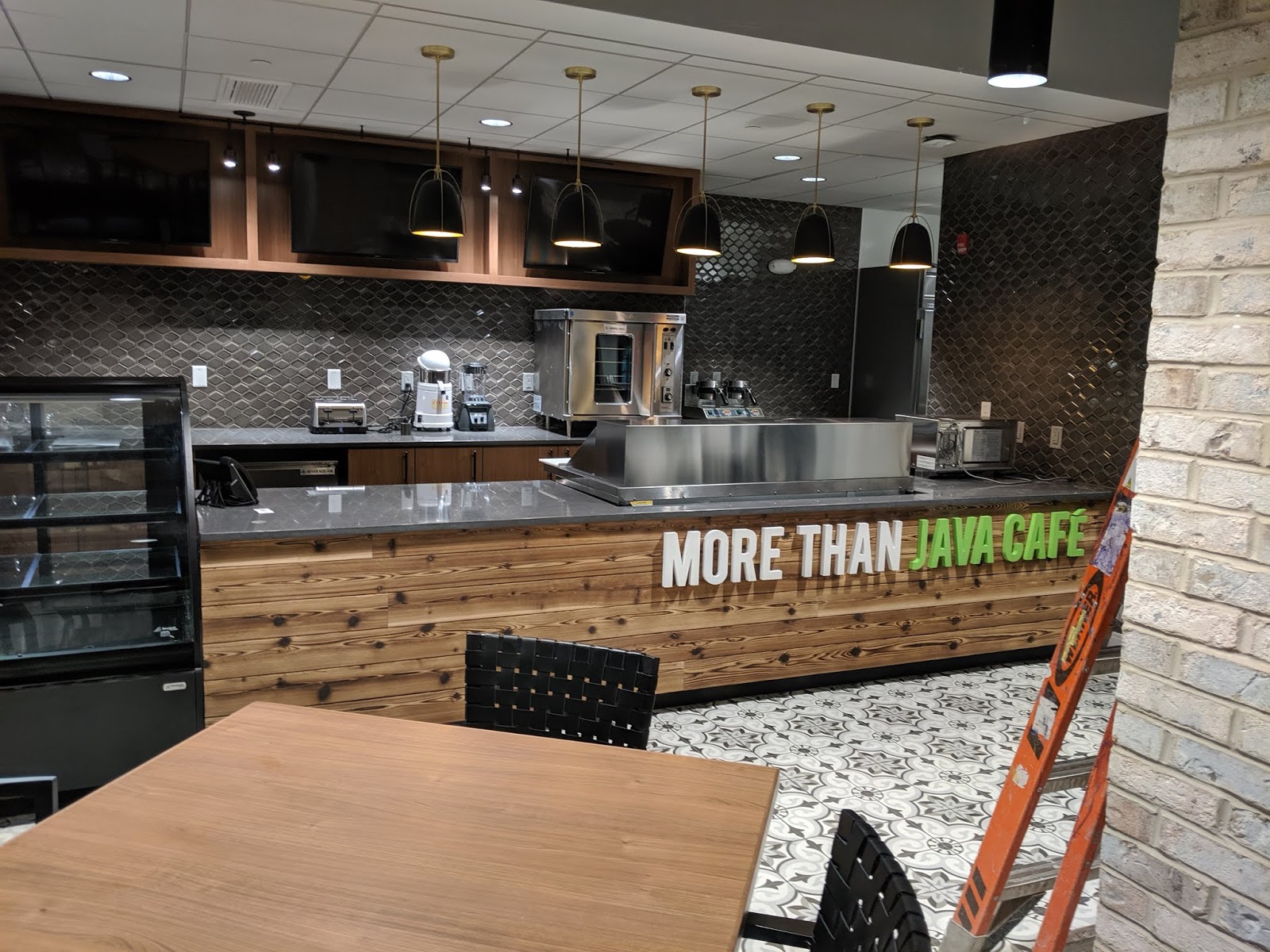 Robert Dyer @ Bethesda Row: Signage installed at More Than Java Cafe in ...