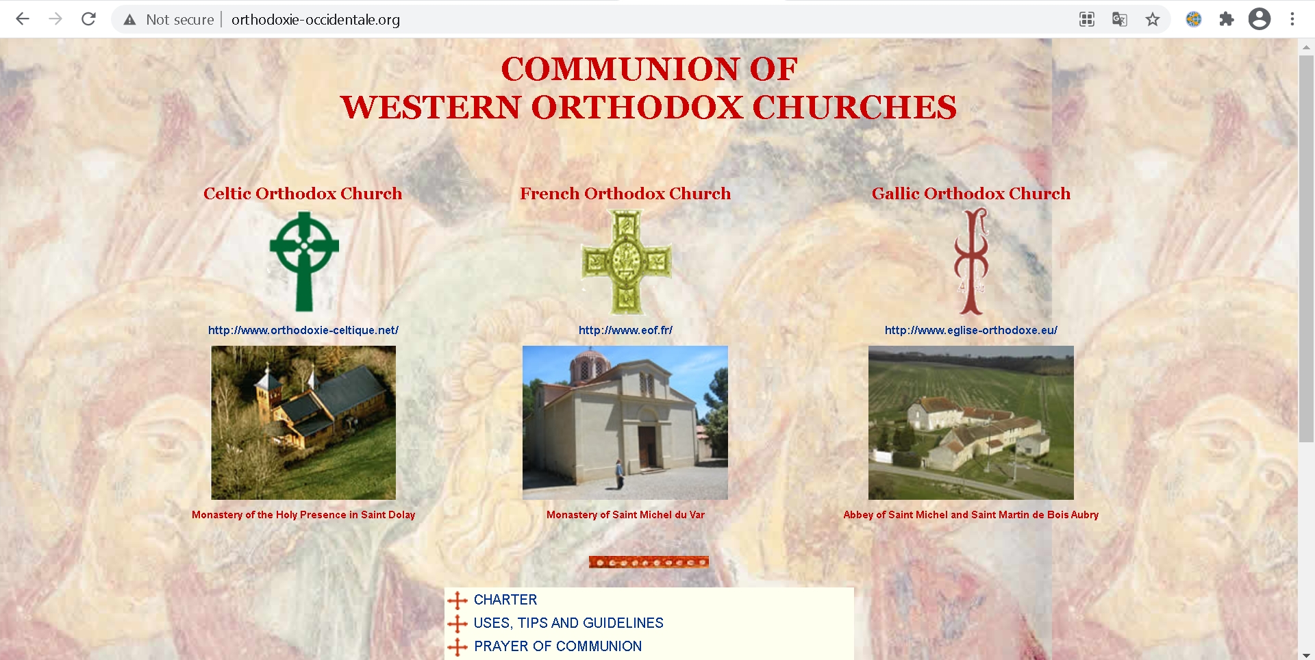 Communion of the Western Orthodox Churches 2021