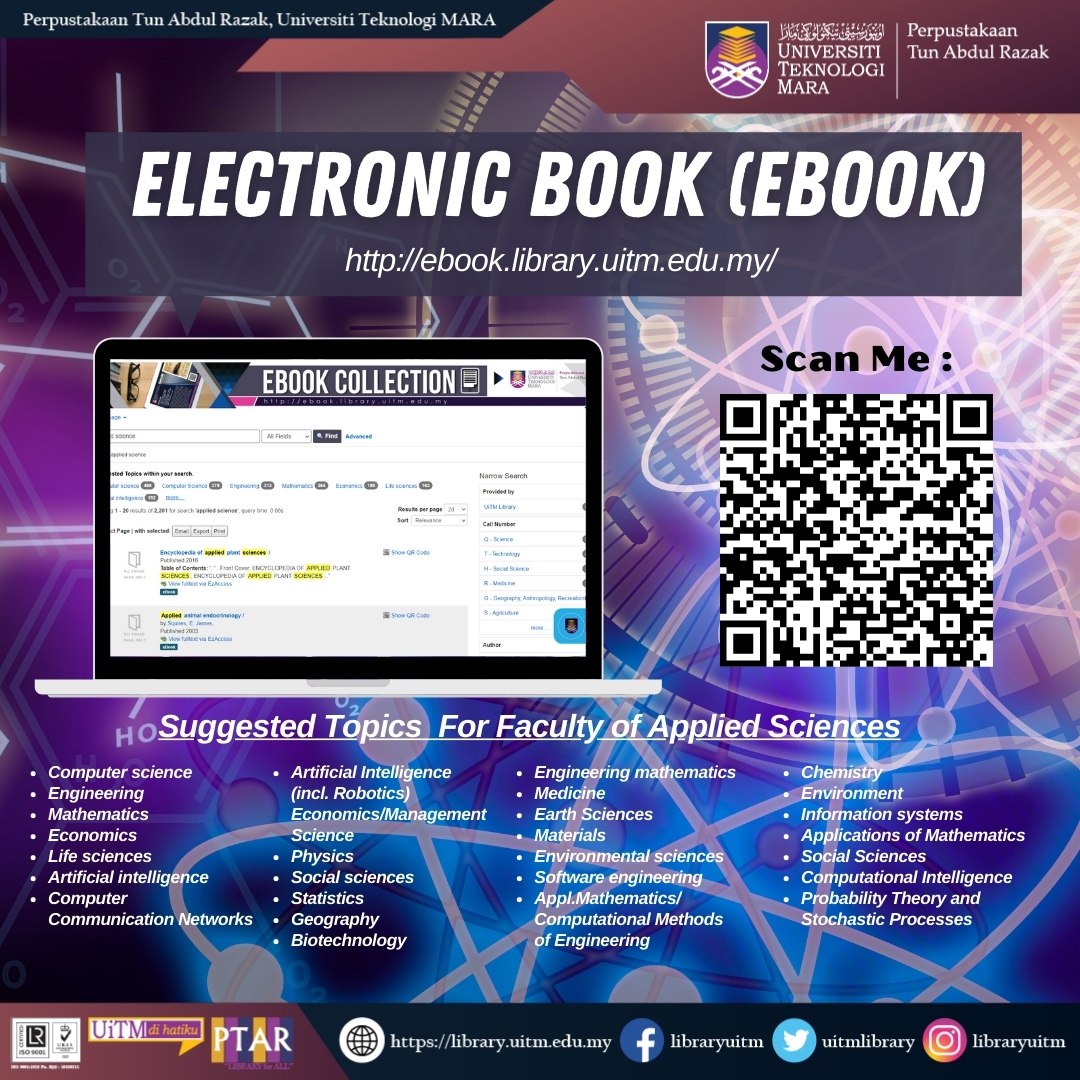 Discover our eResources on Faculty of Applied Sciences eBooks - Perpustakaan UiTM