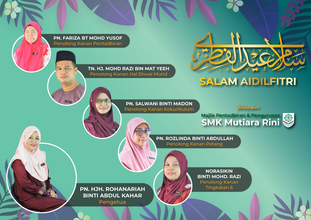 Design Kad Ucapan Selamat Hari Raya | SMK Mutiara Rini, Johor Bahru ...