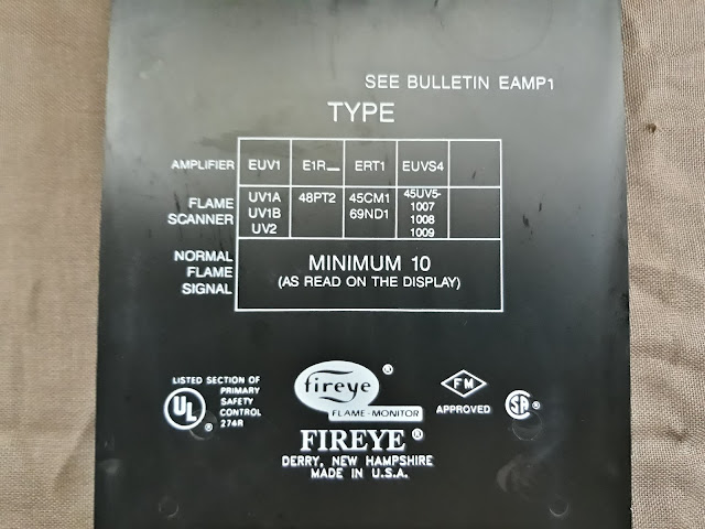 FIREYE EB-700 FLAME MONITOR EAMP1 EP160