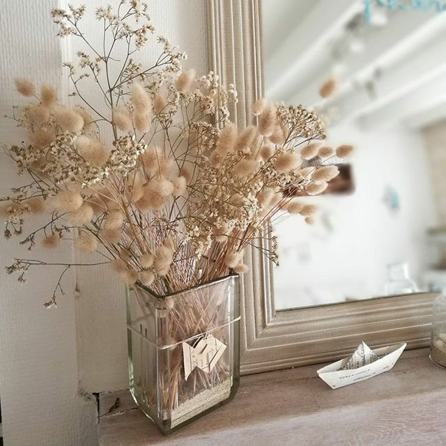 Mi Fiesta Creativa: Crea un sencillo arreglo con espigas y flores secas