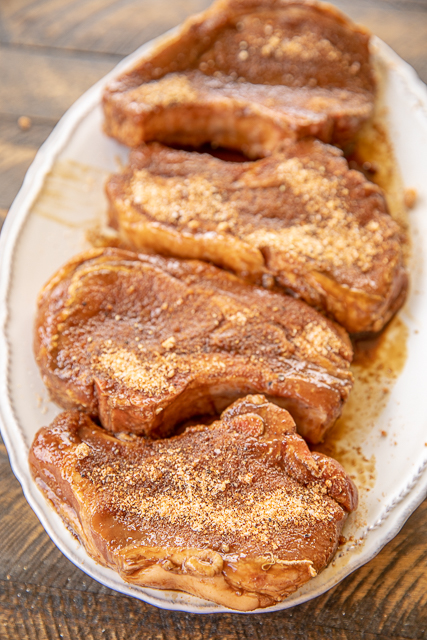 Steakhouse Pork Chops Plain Chicken