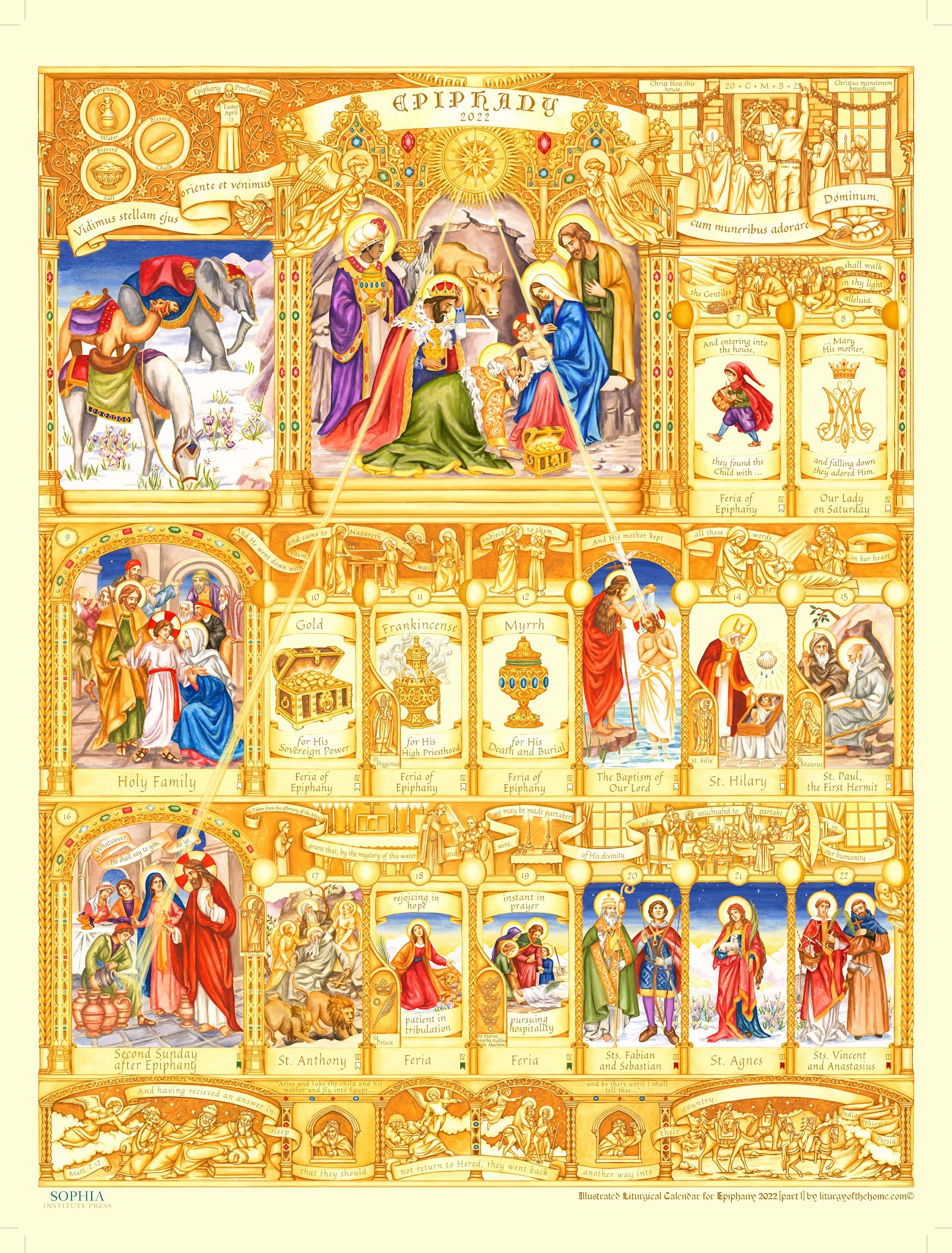 RORATE CÆLI: “The Illustrated Liturgical Year Calendar” — Beautiful New ...