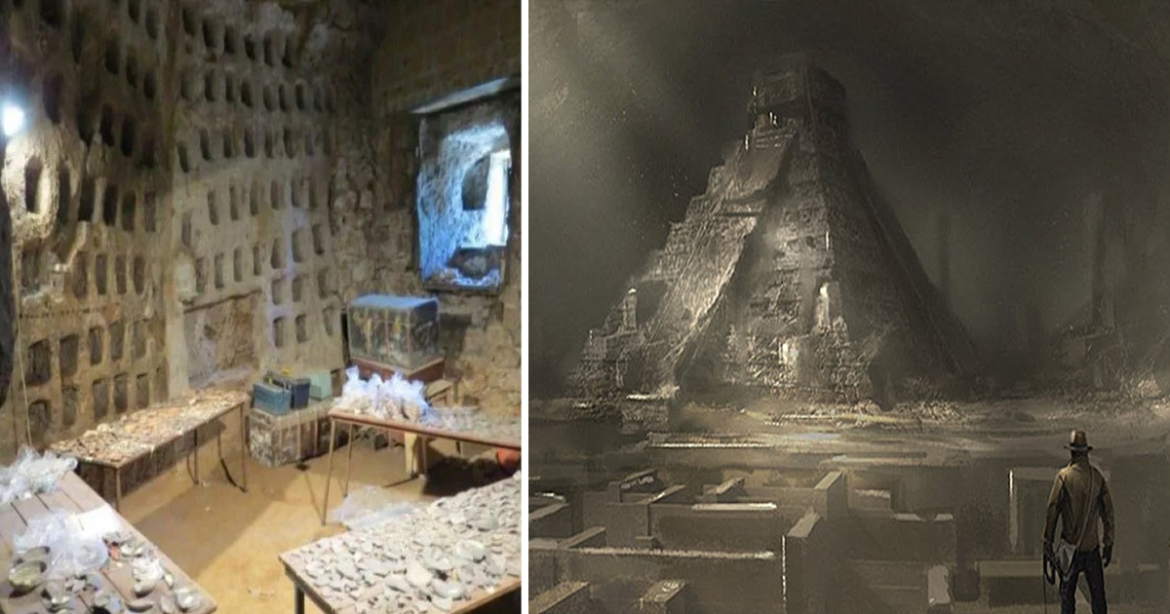 Ancient Pyramids Discovered Underground in Italy