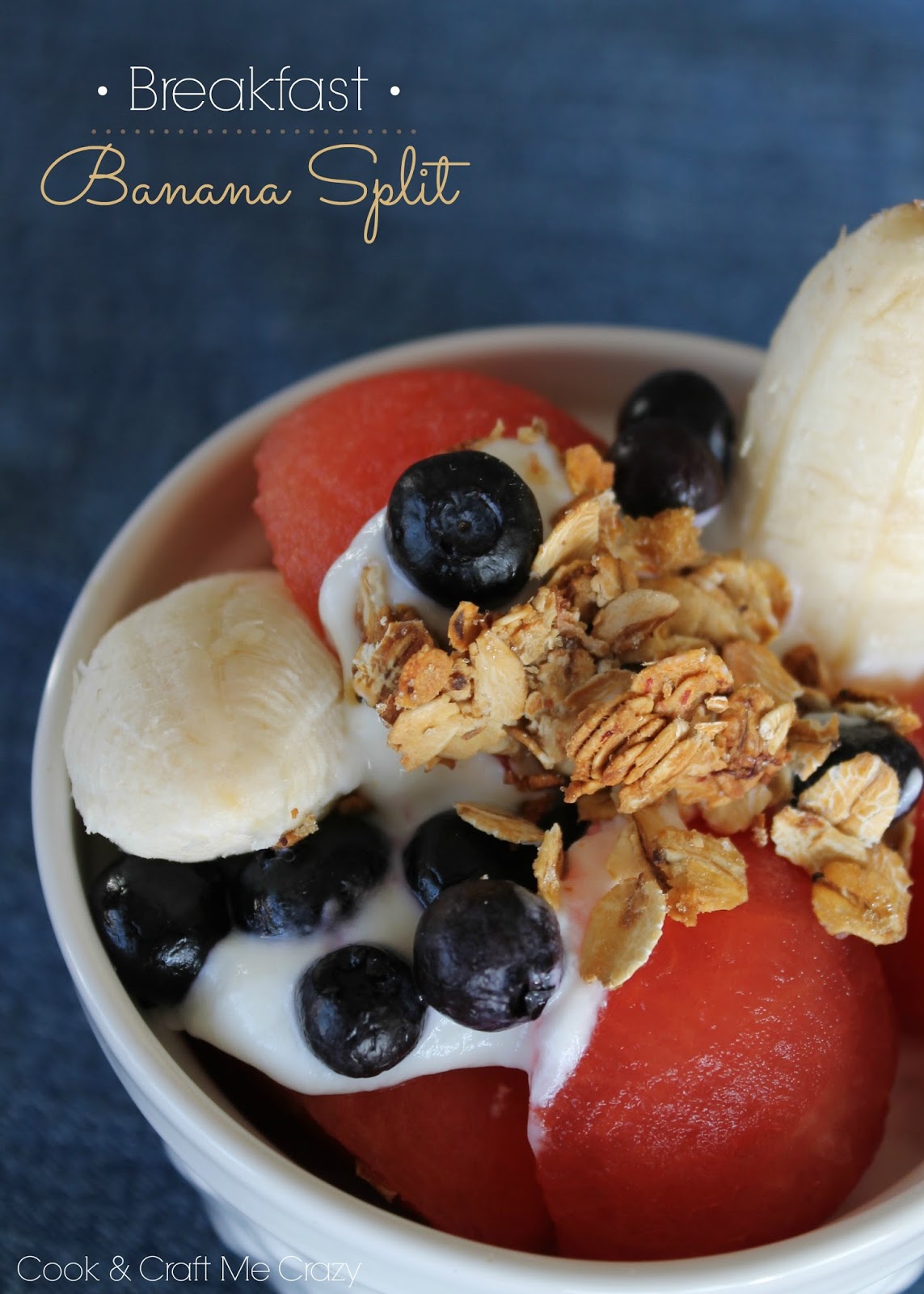Cook and Craft Me Crazy: Breakfast Banana Split