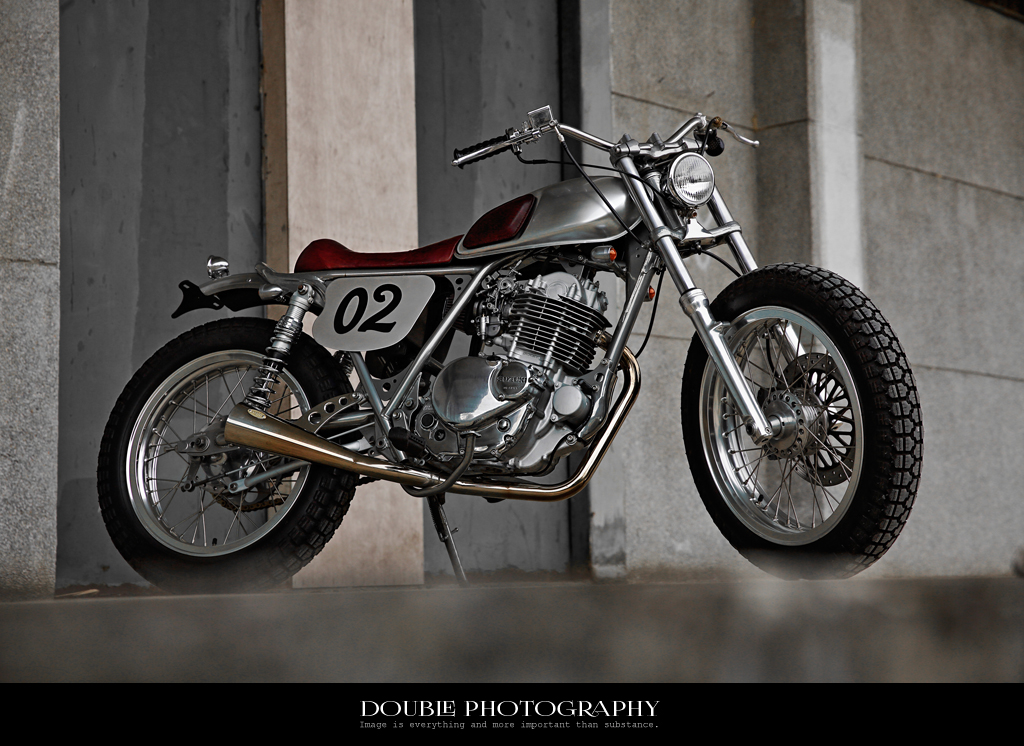 BUBBLE VISOR: Rocket Garage - 2 Loud Custom Shop - Suzuki Grass Tracker 250