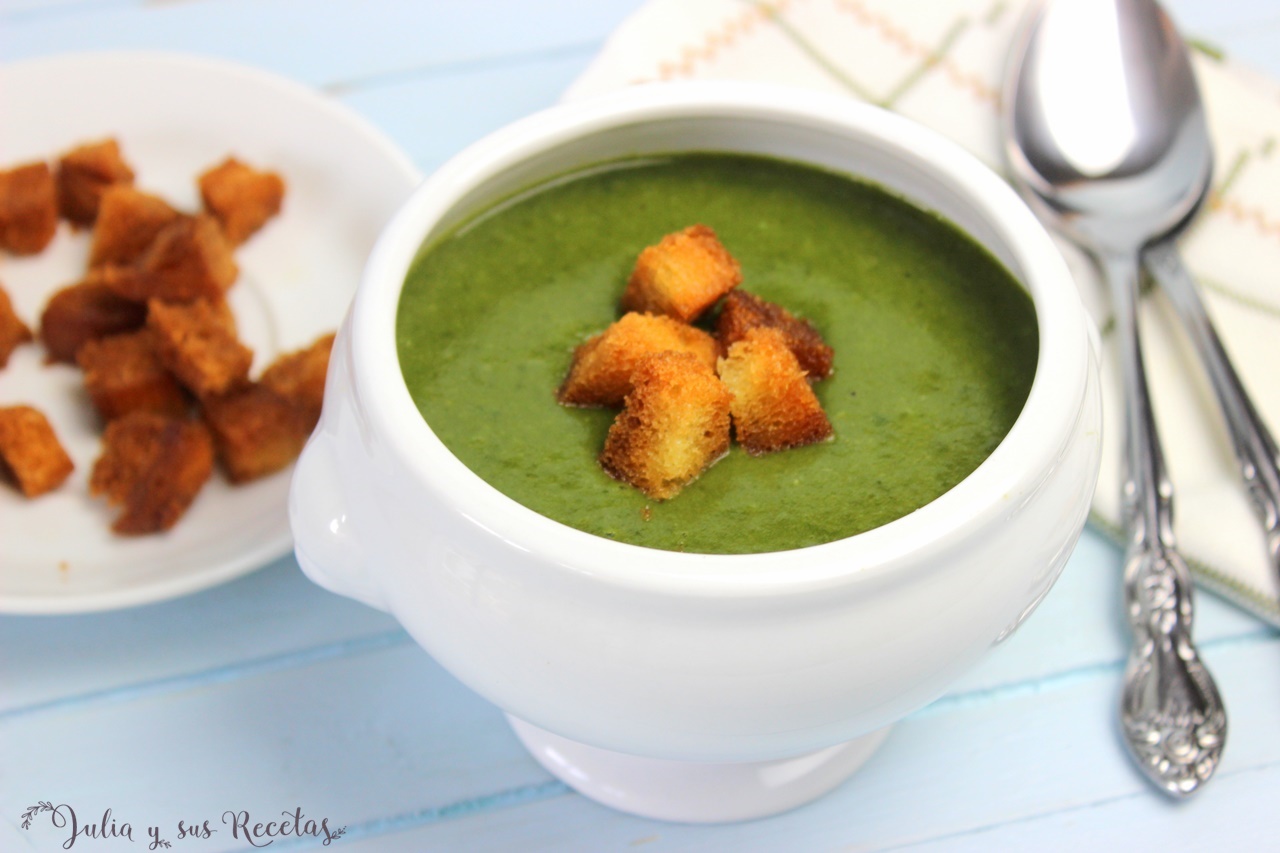 JULIA Y SUS RECETAS: Crema de espinacas