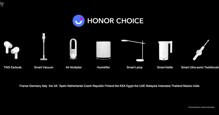 HONOR announces new Smart Home lineup including All-Around TWS Earbuds X1
