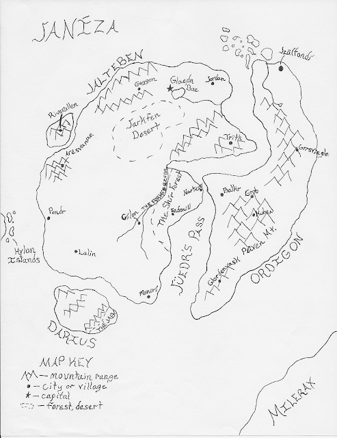 I N K S P O T: Map of Janíza