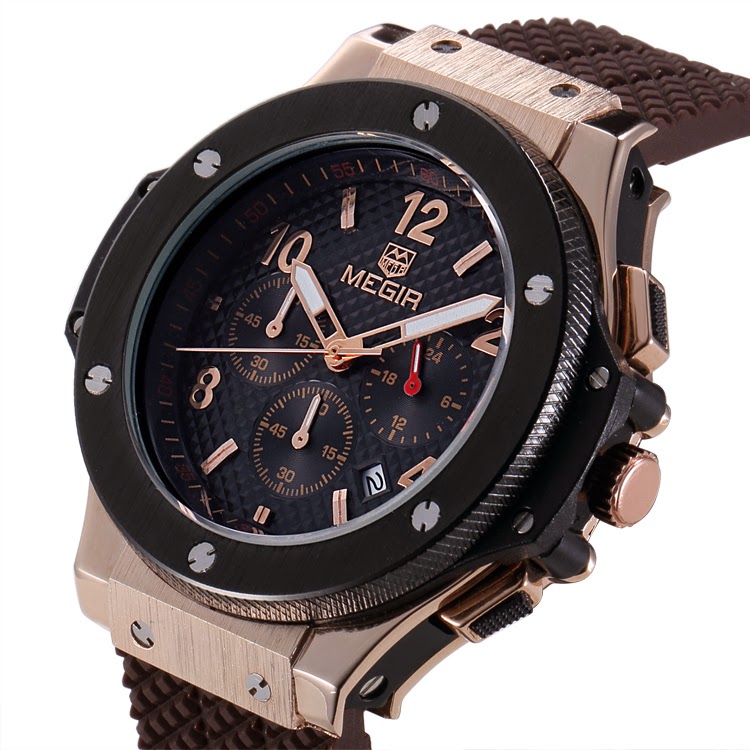 Relojes Mauro: Reloj cronógrafo MEGIR Original - Mod. 3002G