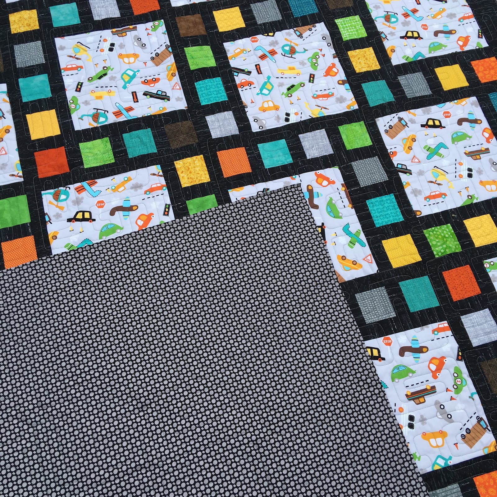 Grace and Peace Quilting: ️ A Transportation Quilt 🚚