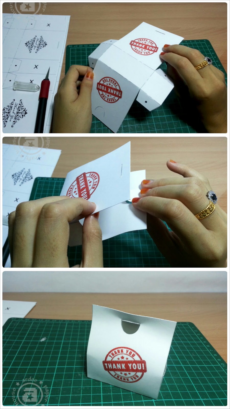 Small Gift Box [Template] | ardee's creation