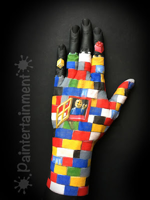 New Time Lapse Video: Lego Hand! – Paintertainment