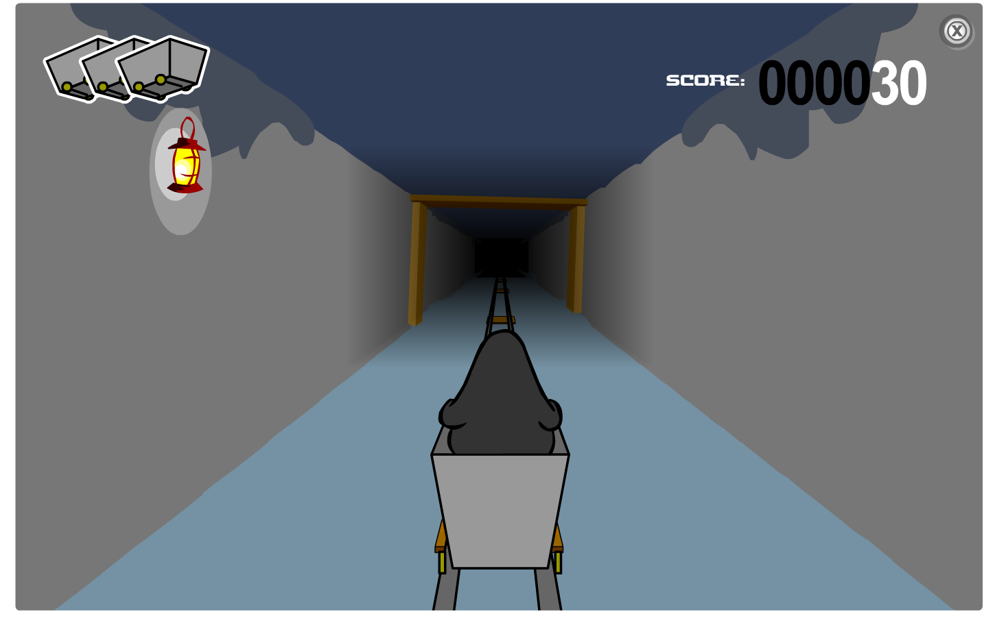 Club Penguin Mysteries: How to play Cart Surfer