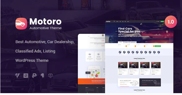 Best automotive Car wordpress Theme