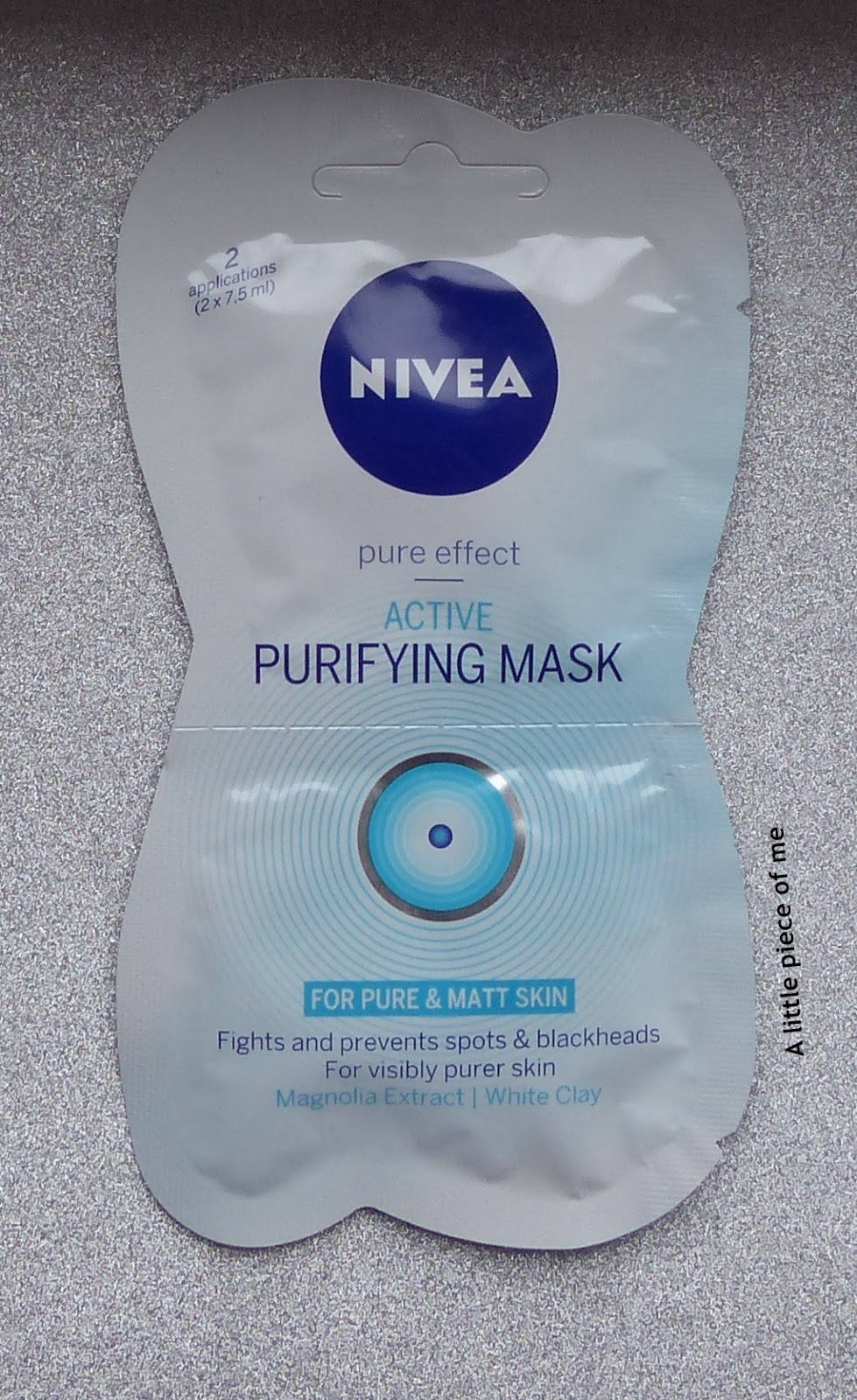 A little piece of me: Nivea: active purifying face mask + pure&natural ...