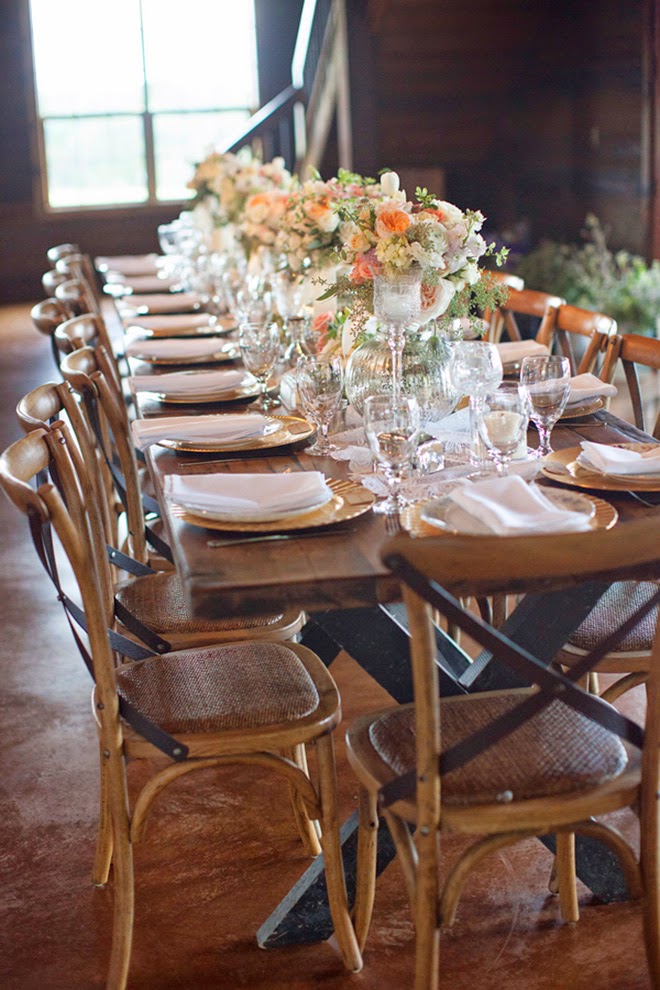 Vintage Elegance meets Rustic Chic for a Ranch Wedding to Remember ...