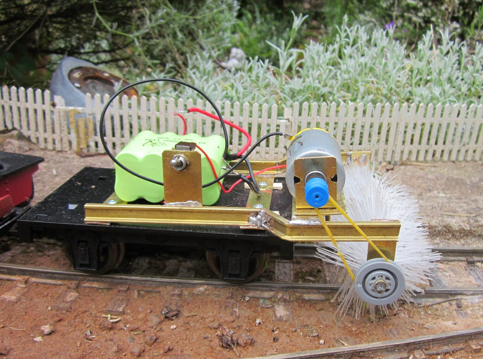 Peckforton Light Railway: How I constructed a track sweeper