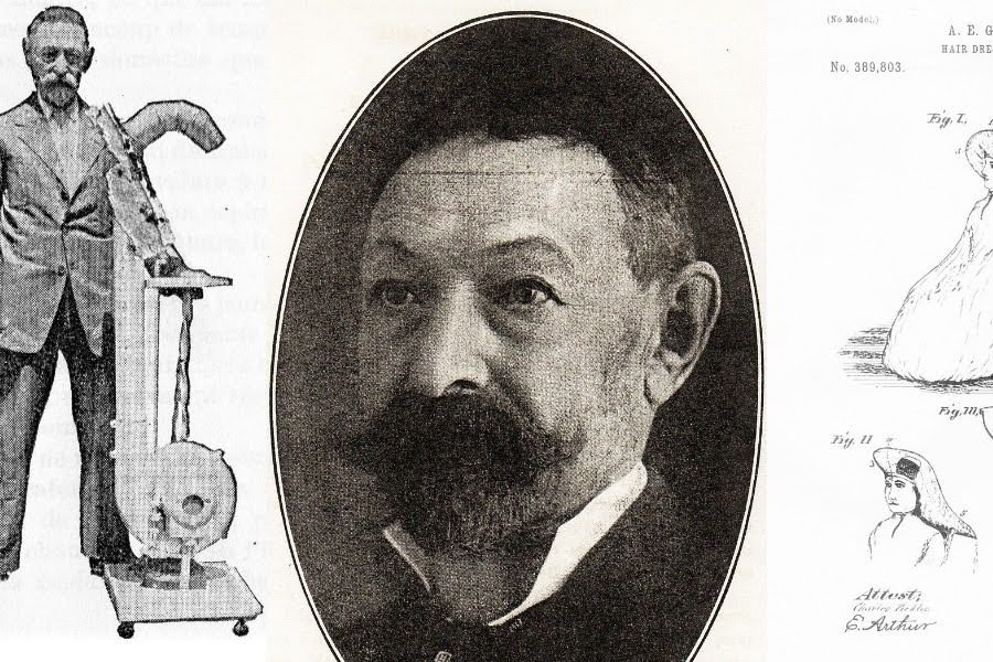 A-F Godefroy 1852-1933 γάλλος, εφηύρε το πιστολάκι μαλλιών - Η ΔΙΑΔΡΟΜΗ