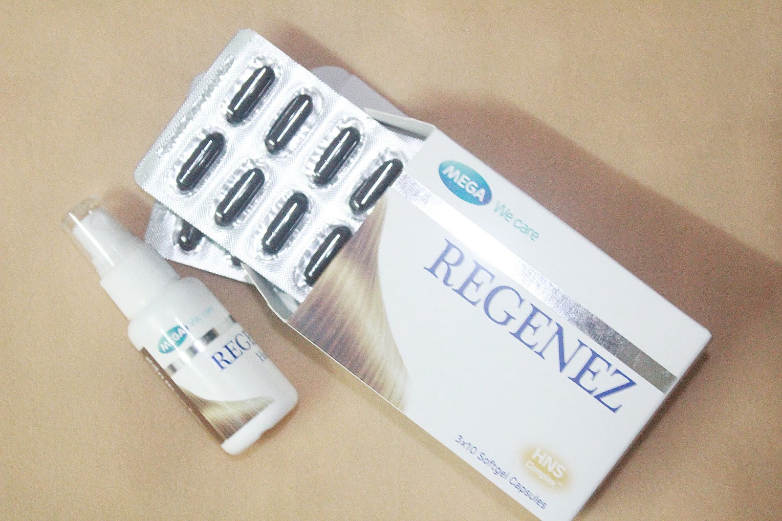 [Review] REGENEZ รีจีเนซ วิตามินบำรุงเส้นผม ลดผมร่วง