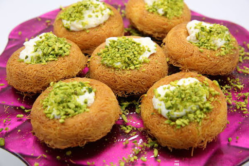 Kunafa Donuts With Muhallabiah