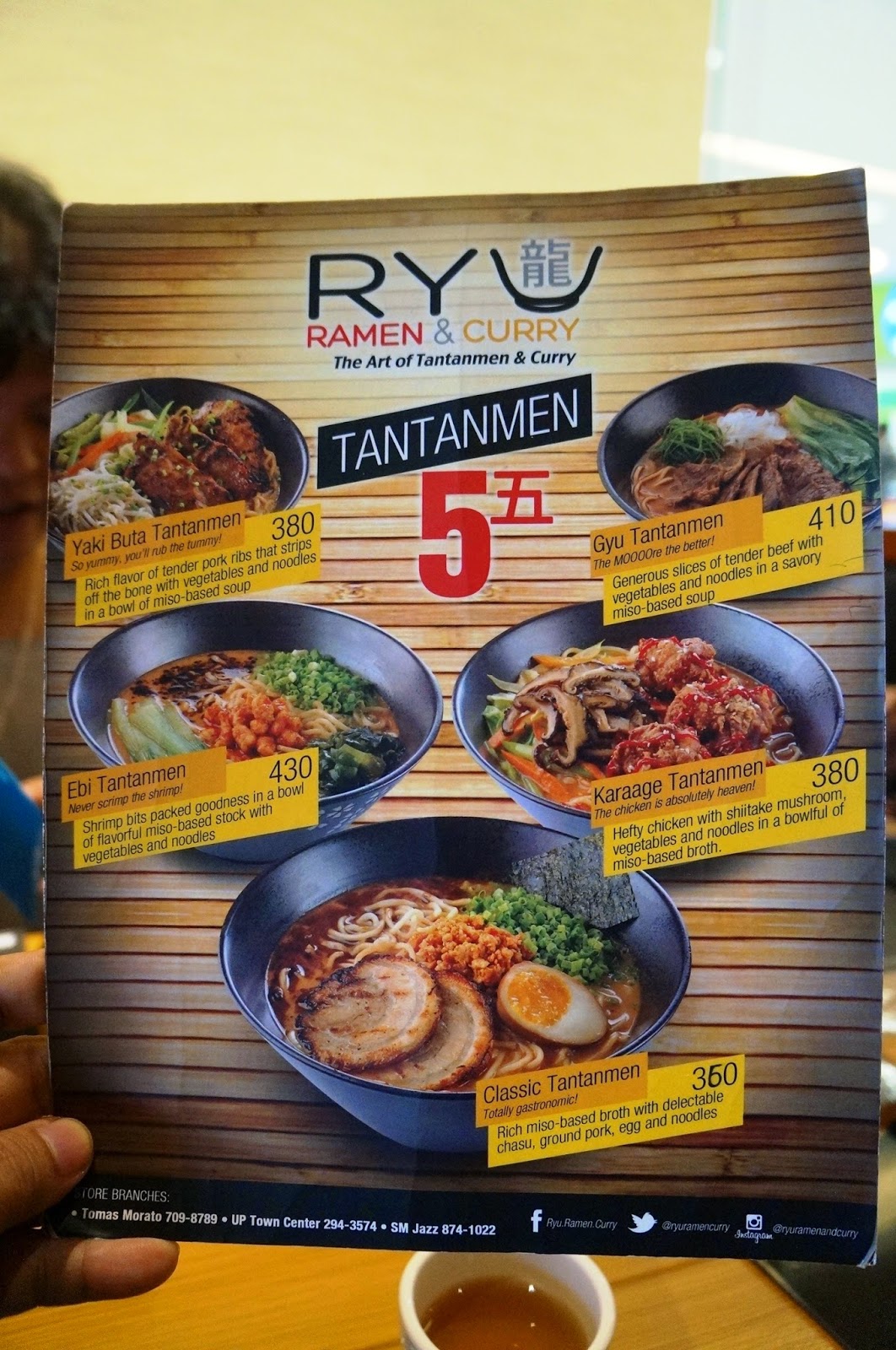 Ryu Ramen & Curry: Feasting on Fabulously Flavorful Tantanmen Dishes ...