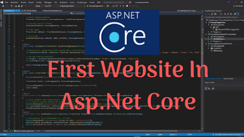 Create first application of Asp.Net Core Mvc