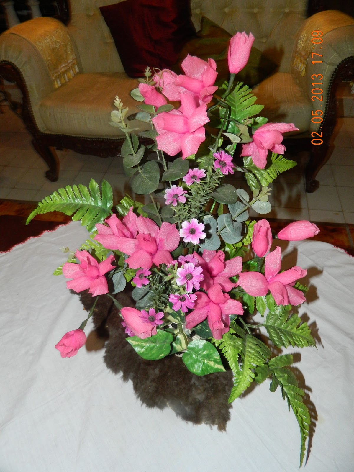 nurin's florist: GUBAHAN BUNGA (HIASAN DALAM RUMAH)